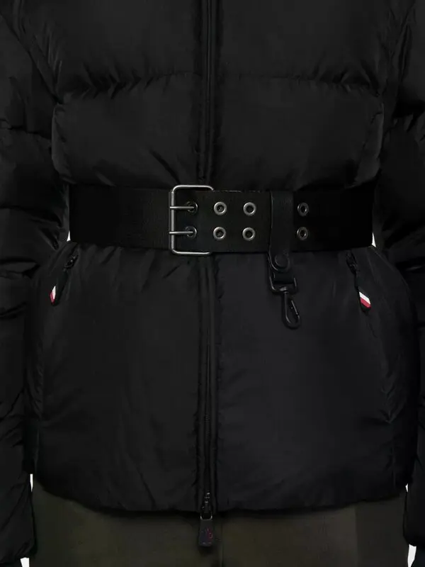 Moncler Belted Hooded Jacket