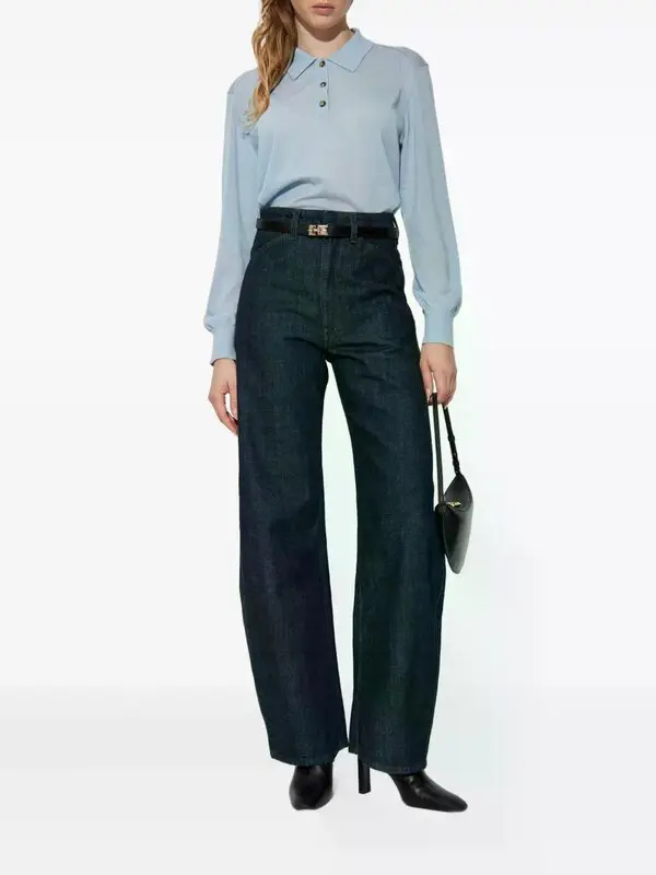 Rag & Bone Buttoned Polo Top