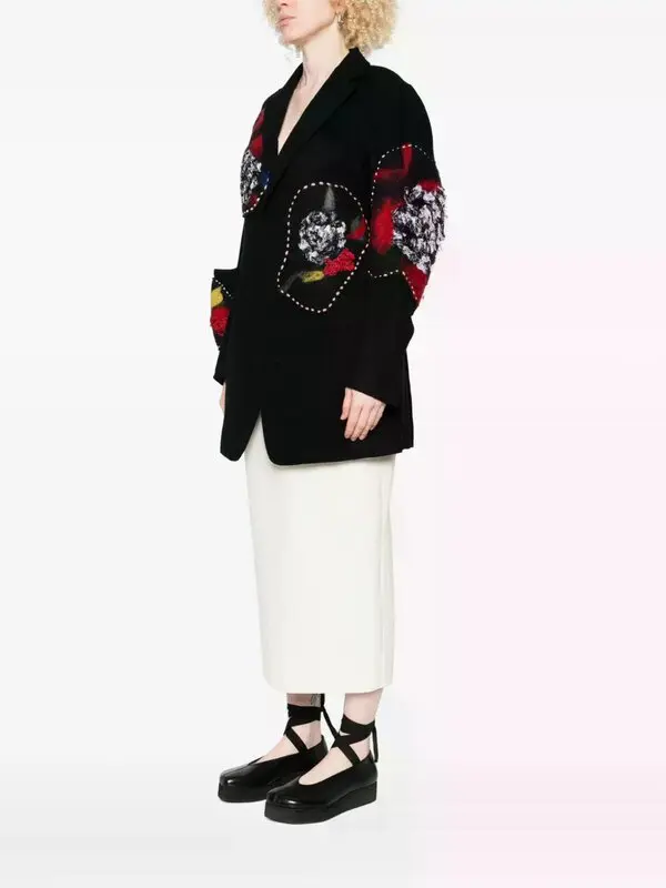 Yohji Yamamoto Wool Panelled Jacket