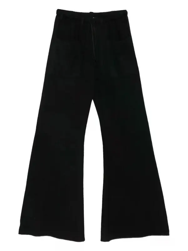 HANNES ROETHER Drawstring Flared Trousers
