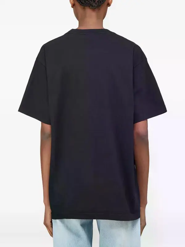 SILENT SOUND Circular-logo T-shirt