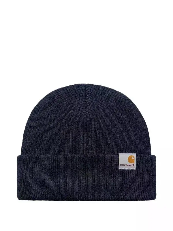 Carhartt Work In Progress Logo-patch Beanie - Blue