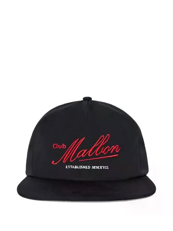 MALBON Logo-embroidered Cap - Black