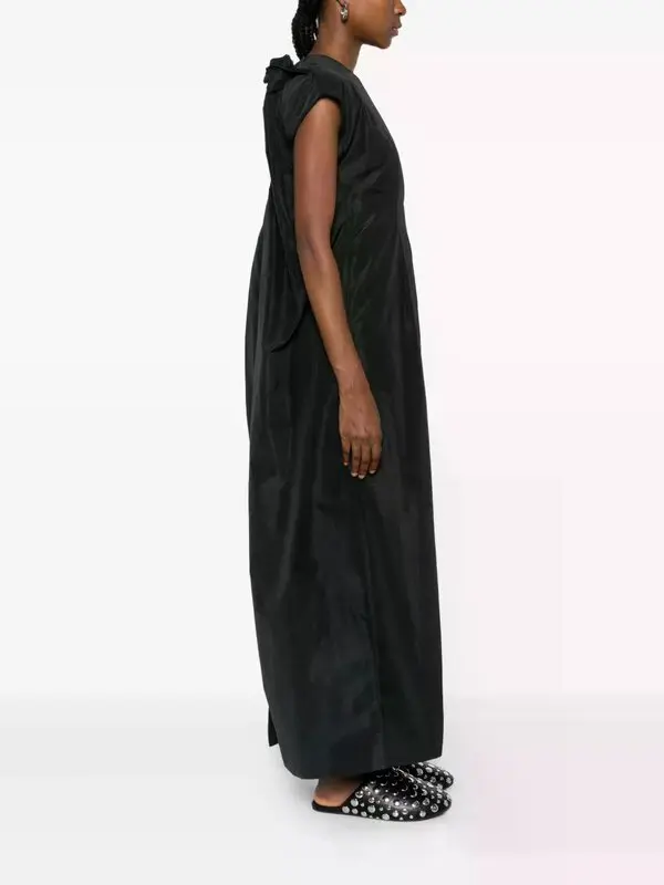 Simone Rocha Cap-sleeve Taffeta A-line Dress