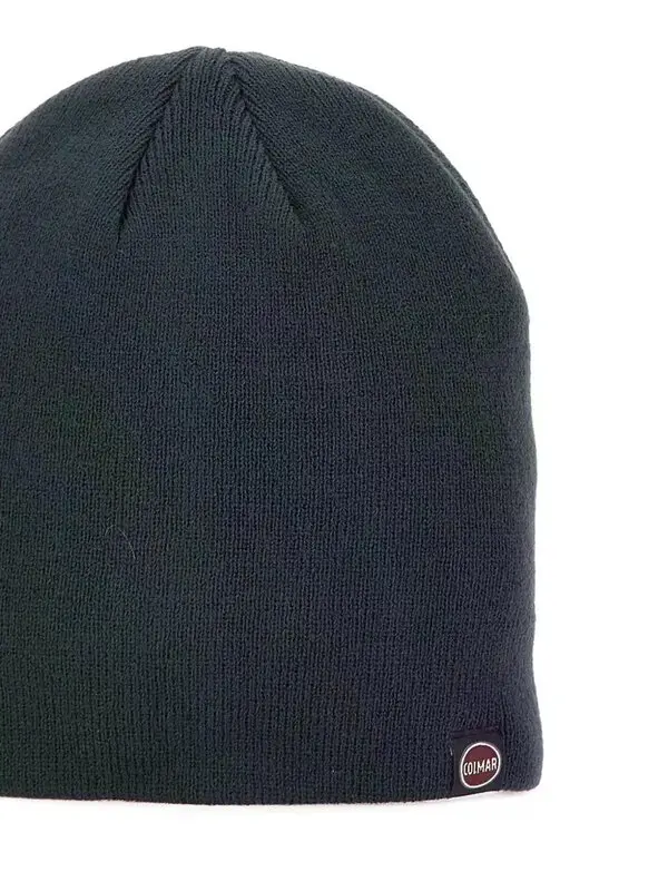 COLMAR Logo Patch Beanie - Blue