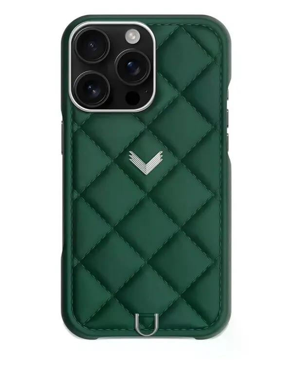 VELANTE Leather Iphone 16 Pro Max Phone Case - Green