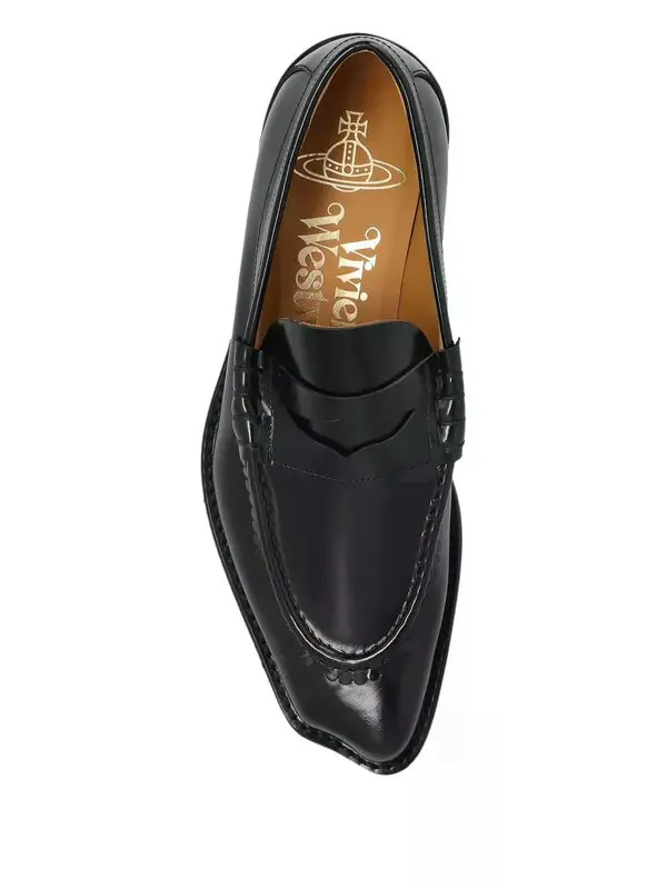 VIVIENNE WESTWOOD Coin Leather Loafers