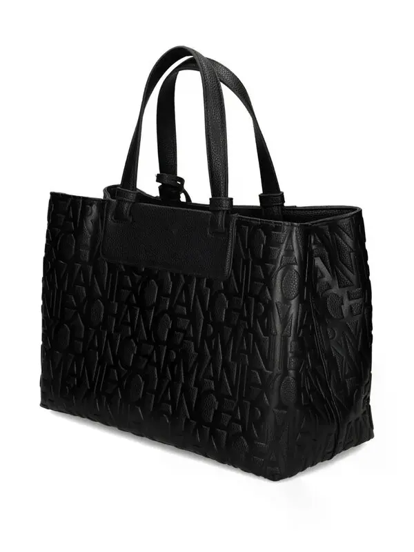 Armani Exchange Allover Logo Tote