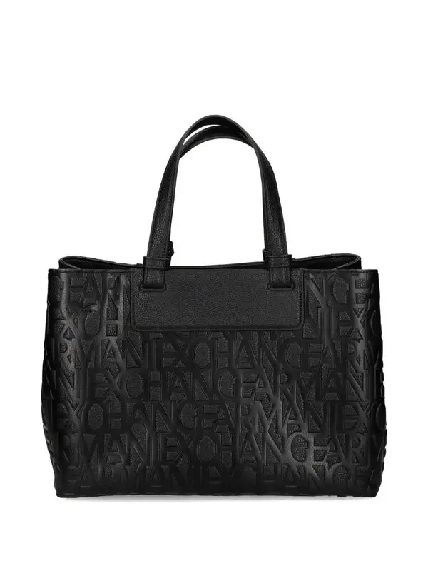 Armani Exchange Allover Logo Tote