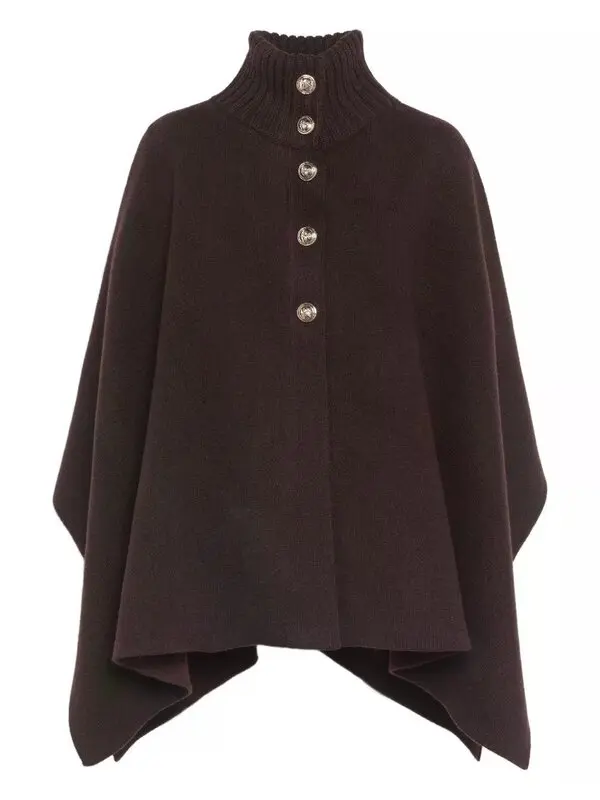 BARRIE High-neck Cape