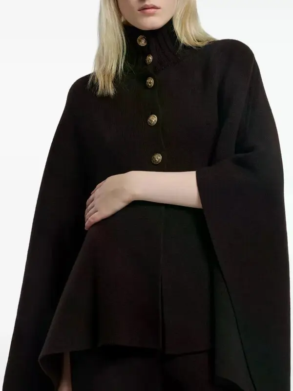 BARRIE High-neck Cape