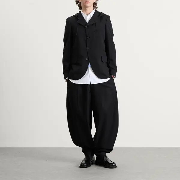 Comme Des Garçons Hooded Blazer