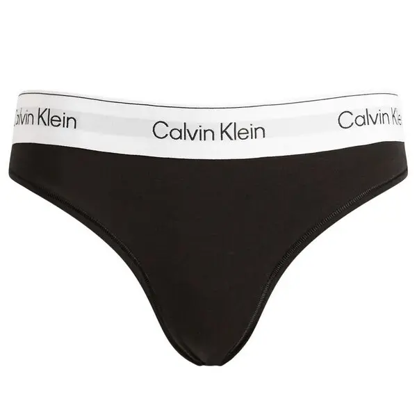 Calvin Klein Icon Thong - Black