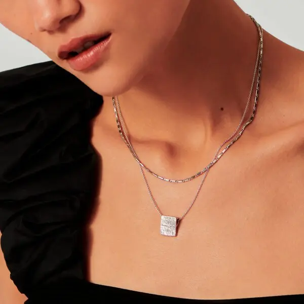MISSOMA X Lucy Williams Horizon Link Chain Necklace - Silver
