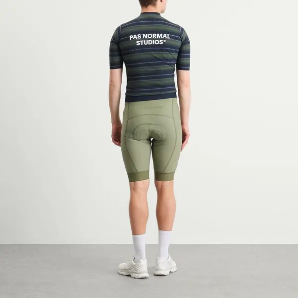 PAS NORMAL STUDIOS Essential Jersey - Light Olive Stripe