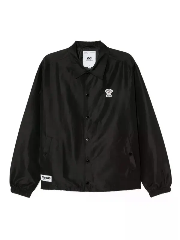CHOCOOLATE Logo-embossed Jacket - Black