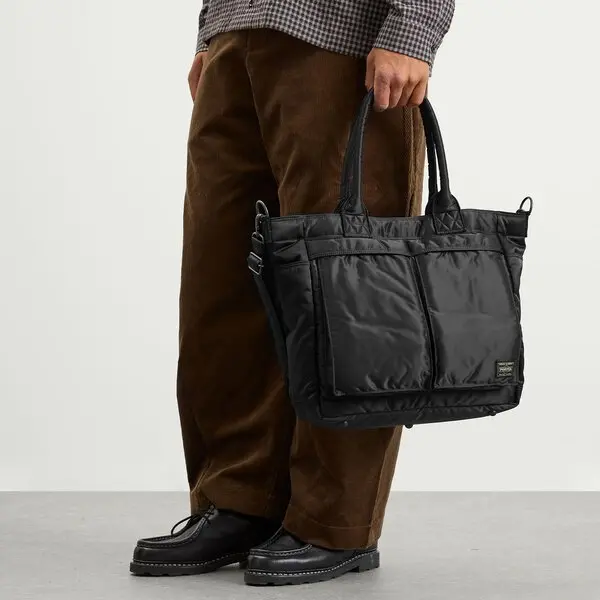 PORTER-YOSHIDA & CO Tanker Tote Bag - Black