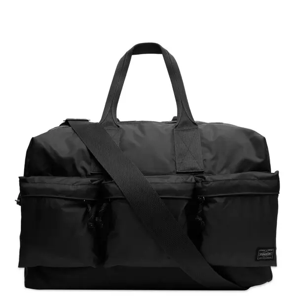 PORTER-YOSHIDA & CO Force 2-way Duffle Bag - Black