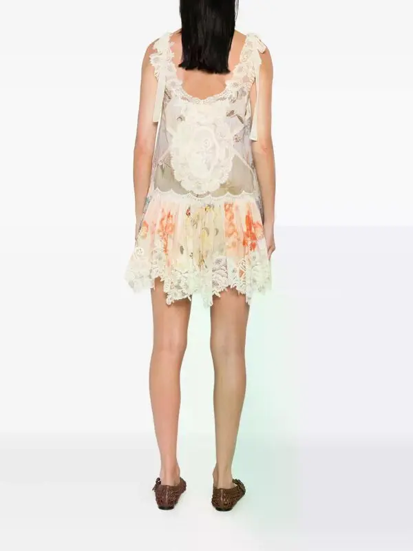 lace ponte dress Ava & Yelly Lace Ponte Skater Dress - Big Girl - Red - Red main image 0