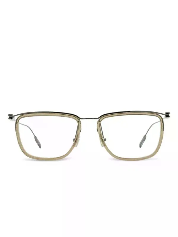Zegna Rectangular Eyeglasses - Neutrals
