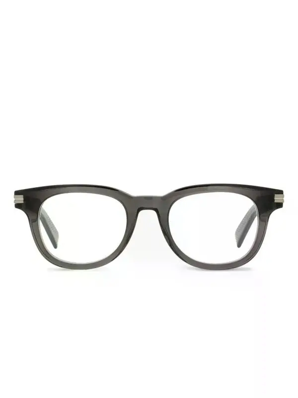 Zegna Oval Frame Eyeglasses - Grey