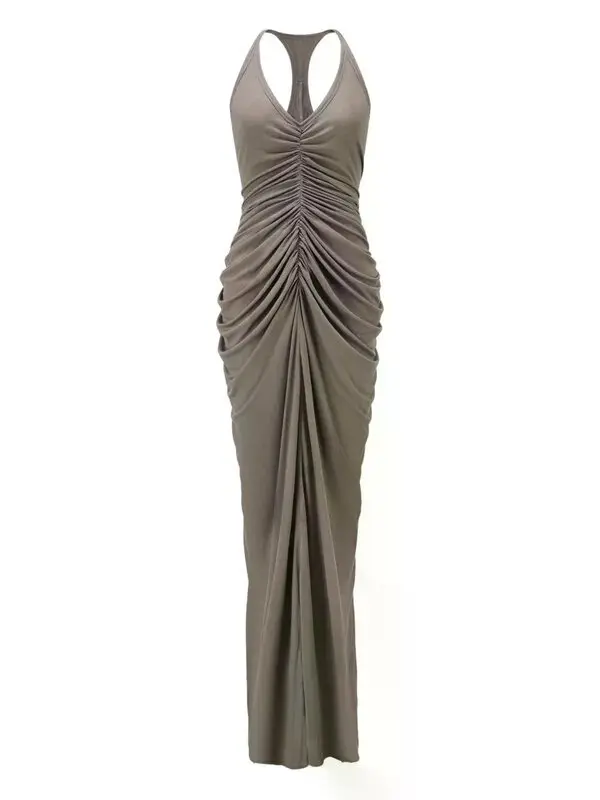 knee length dresses for ladies DESIREE RUCHED MIDI DRESS main image 0