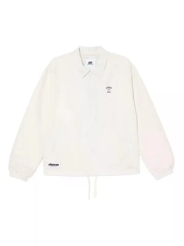 CHOCOOLATE Logo-patched Shirt Jacket - White