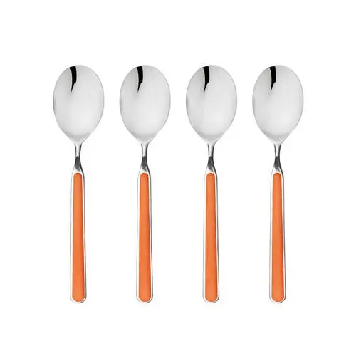 MEPRA Fantasia American Coffee Spoon Set4 Pieces - Carrot