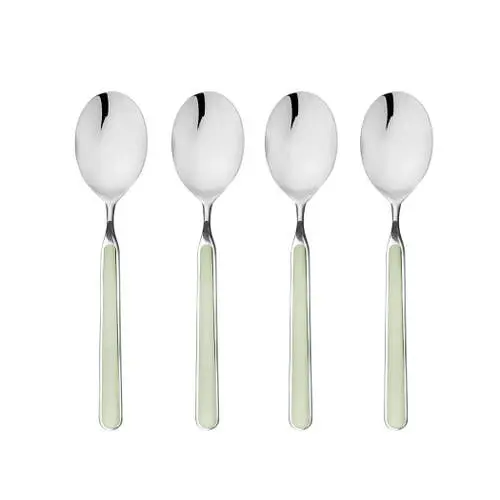 MEPRA Fantasia American Coffee Spoon Set4 Pieces - Sage