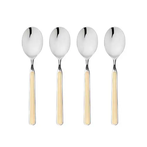 MEPRA Fantasia American Coffee Spoon Set4 Pieces - Vanilla