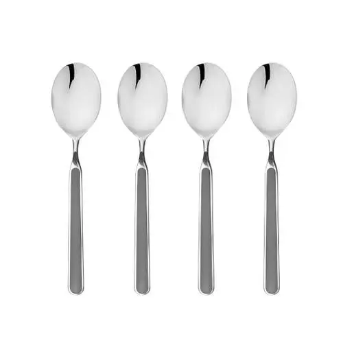 MEPRA Fantasia American Coffee Spoon Set4 Pieces - Vicuna