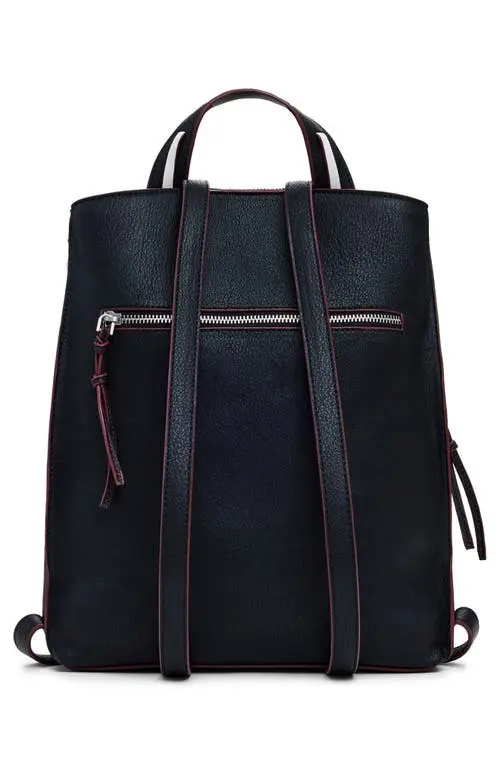 Desigual Whipstitch Faux Leather Backpack