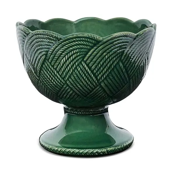 JULISKA Le Panier Mystic Knot Footed Bowl - Basil