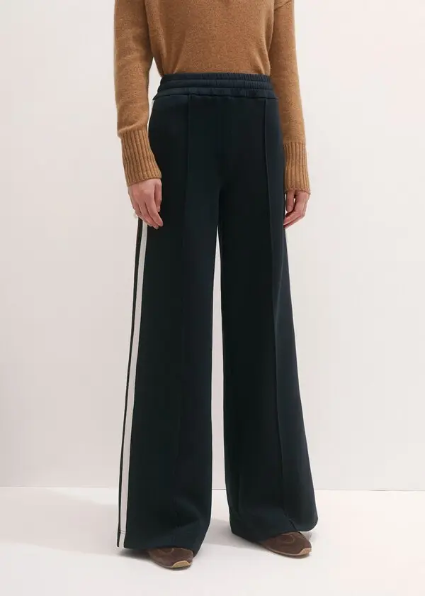 ME+EM Side Stripe Track Pant - Navy Multi