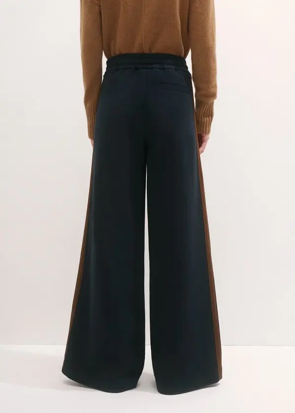 ME+EM Side Stripe Track Pant - Navy Multi