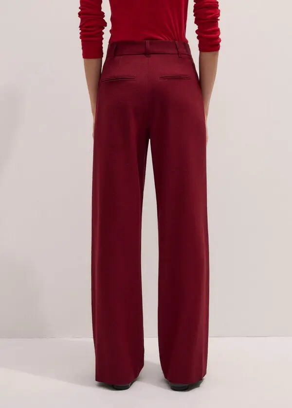 ME+EM Wide Leg Tailored Pants