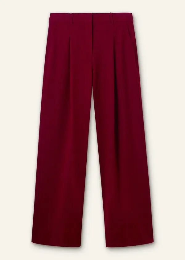 ME+EM Wide Leg Tailored Pants