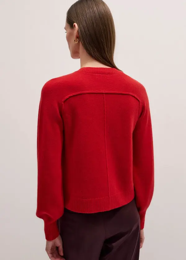ME+EM - Cashmere Relaxed Jumper With Snood