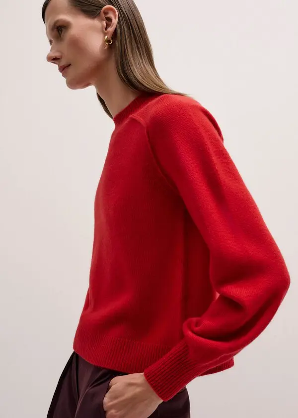 ME+EM - Cashmere Relaxed Jumper With Snood