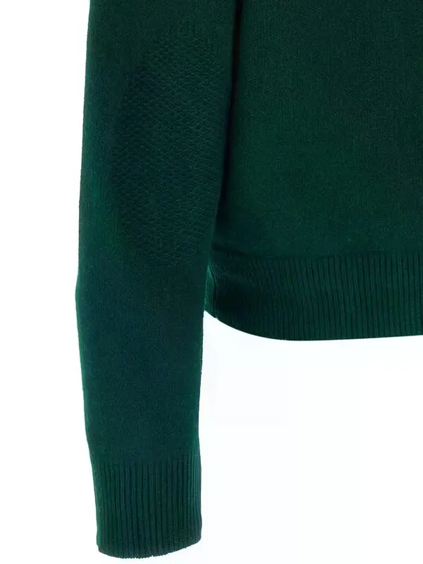 Guest In Residence Ribbed-sleeve Sweater