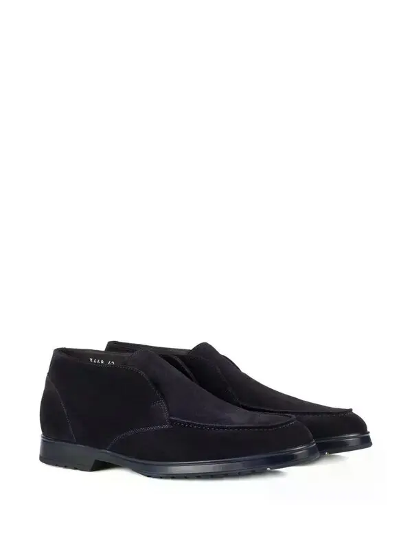 DOUCAL'S Suede Slip-on Boots - Blue
