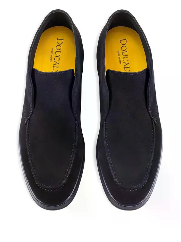 DOUCAL'S Suede Slip-on Boots - Blue