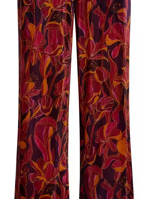 Malìparmi Floral-pattern Trousers
