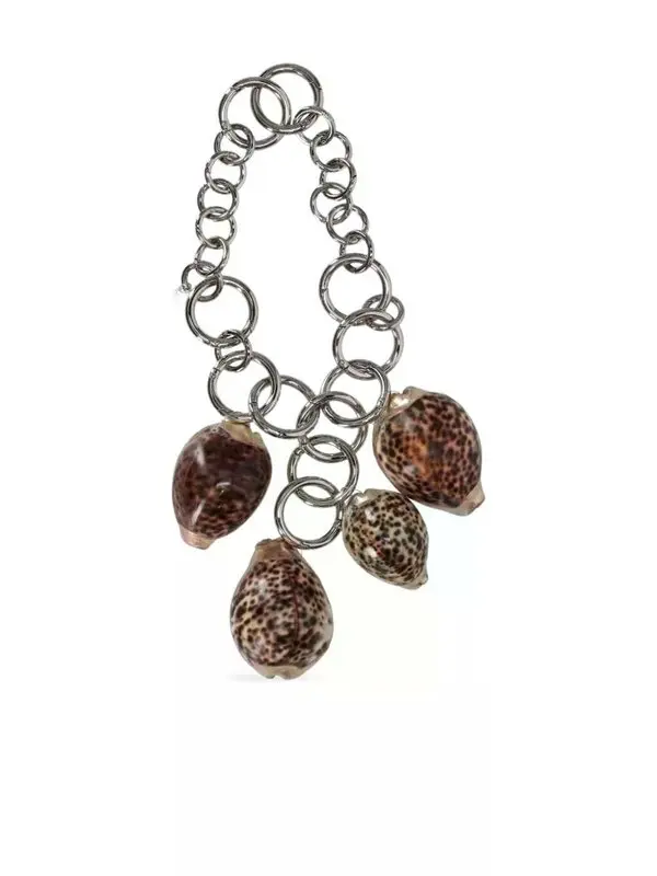 NICCOLO PASQUALETTI Shell-charm Chain Bracelet - Silver
