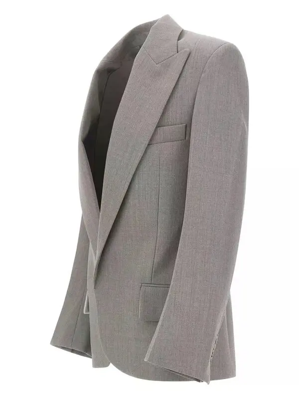 Victoria Beckham Peak-lapel Wool Blazer