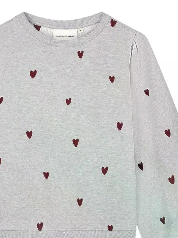 FABIENNE CHAPOT Dina Puff-sleeve Sweatshirt
