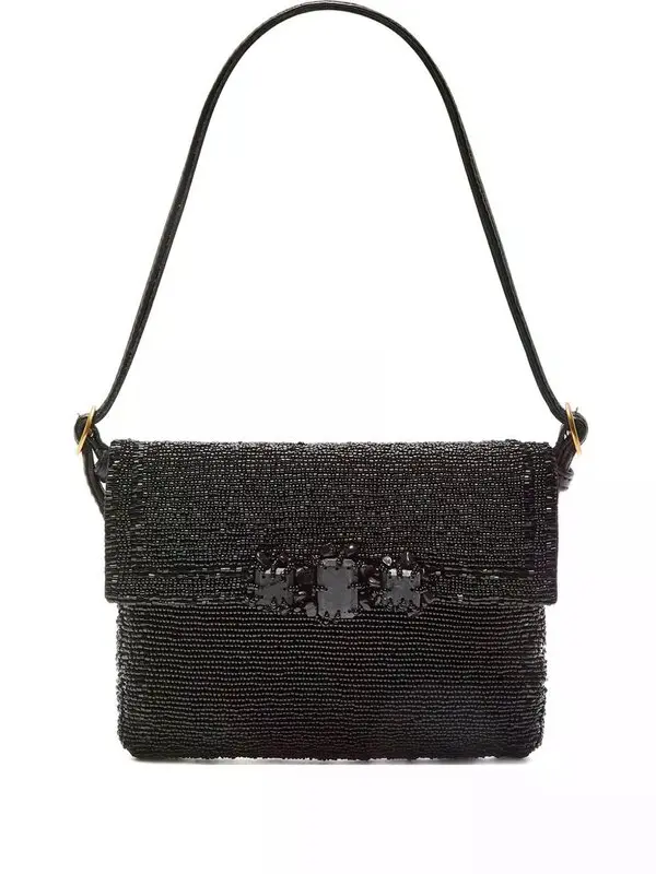 Malìparmi Beaded-embellished Flap Shoulder Bag