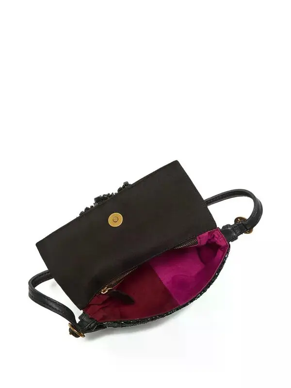 Malìparmi Beaded-embellished Flap Shoulder Bag