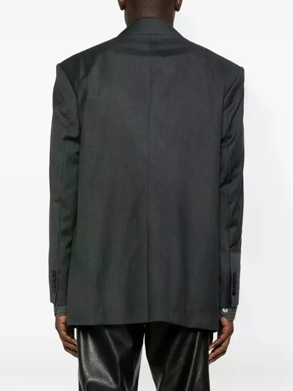FENG CHEN WANG Patchwork Single-breasted Blazer