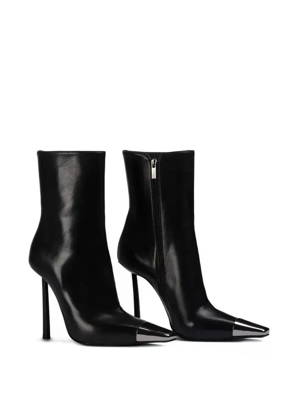 LE SILLA 120mm Andreja Metallic-toe Ankle Boots